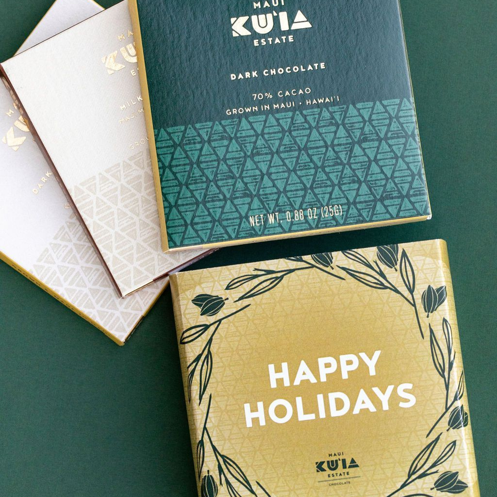 Craft Chocolate Made in Hawaii | Maui Ku'ia Estate Chocolate