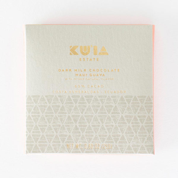 Guava Dark Milk Chocolate Bar
